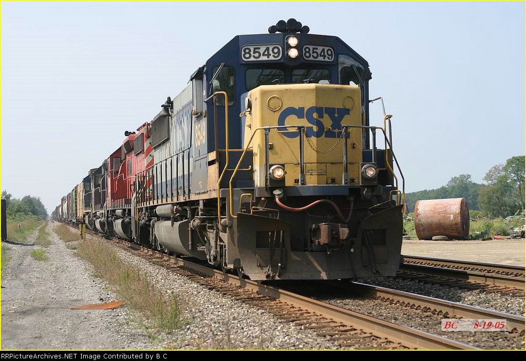 CSX 8549 8/19/2005